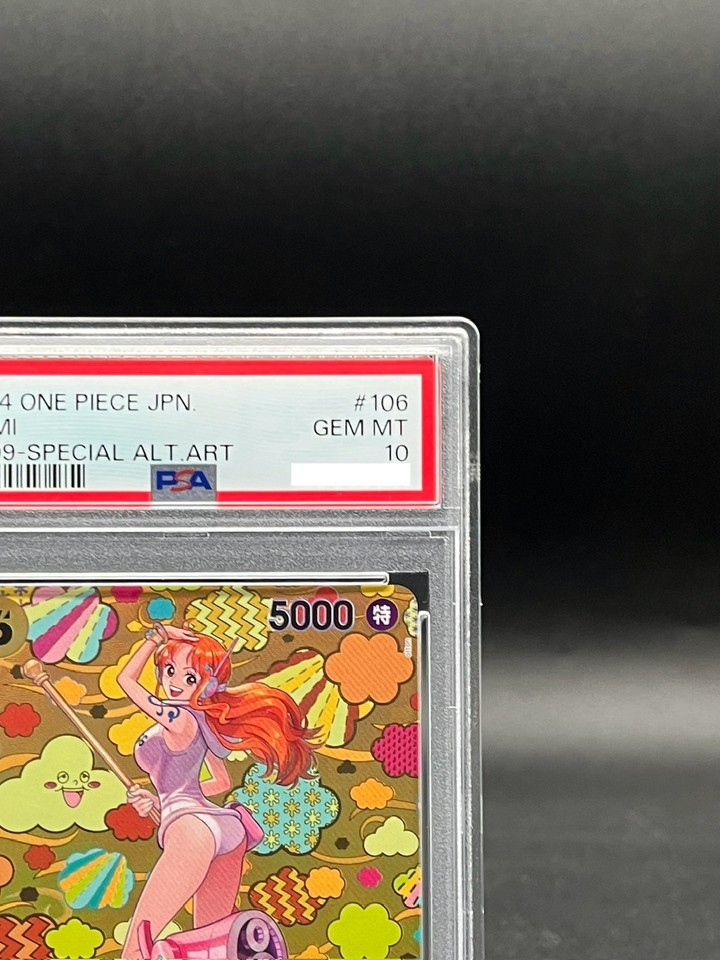 PSA 10 Nami SR-SPC OP08-106 Emperors in the New World ONE PIECE Card Japanese | eBay