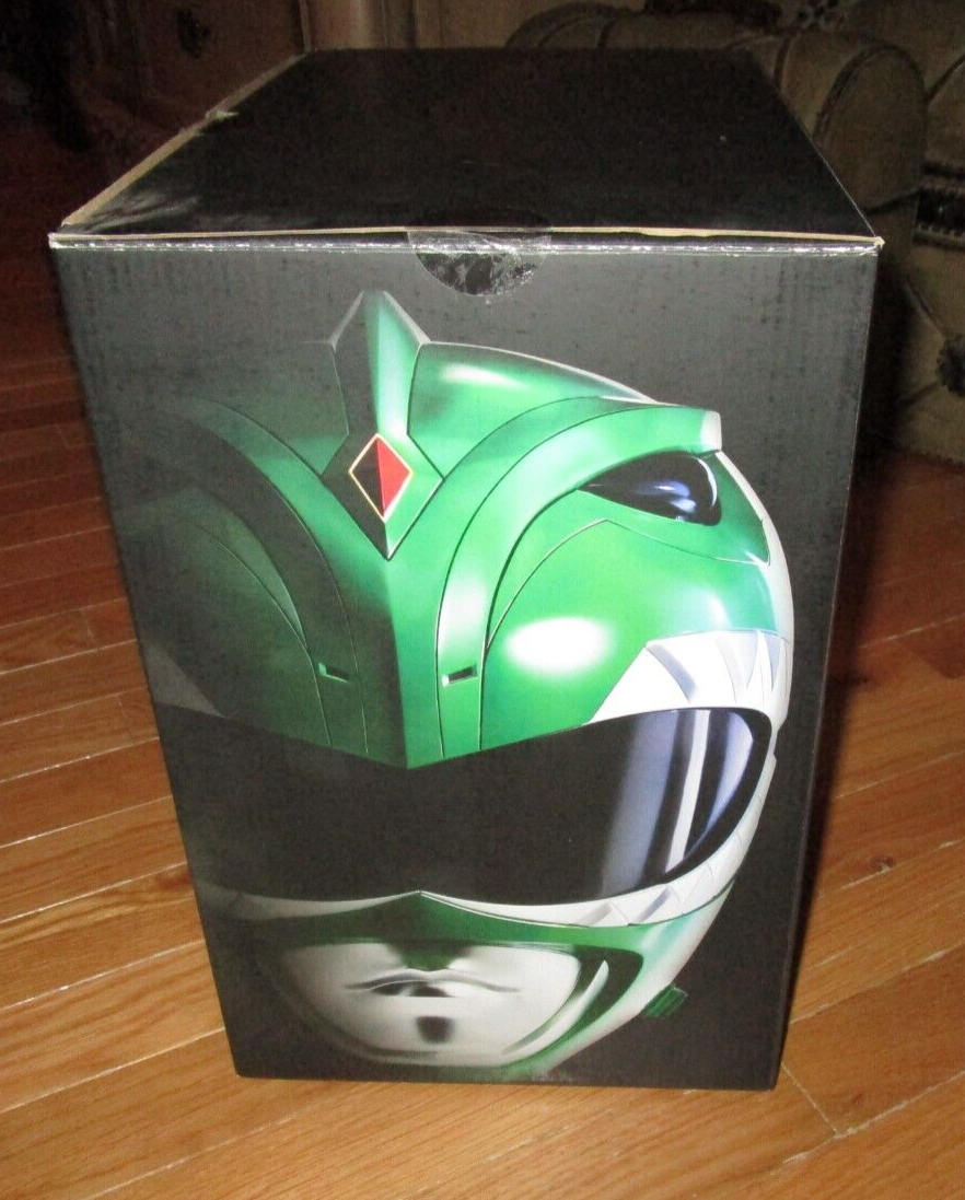 EMPTY BOX SABAN MM Power Rangers LEGACY Green Helmet Box Only As-Is ...