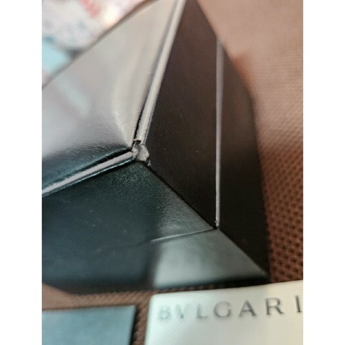 BVLGARI Watch Box Authentic Luxury Storage Case Rare Collectible ...