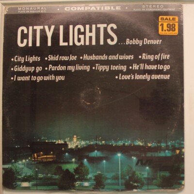 Bobby Denver Lp City Lights On Compatible - Sealed / Sealed | eBay