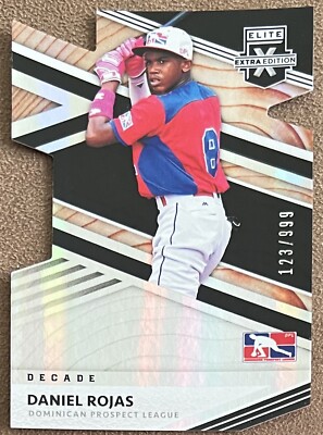 Daniel Rojas 2020 Panini Elite Extra Edition Decade Die-Cut Rookie #187 ...