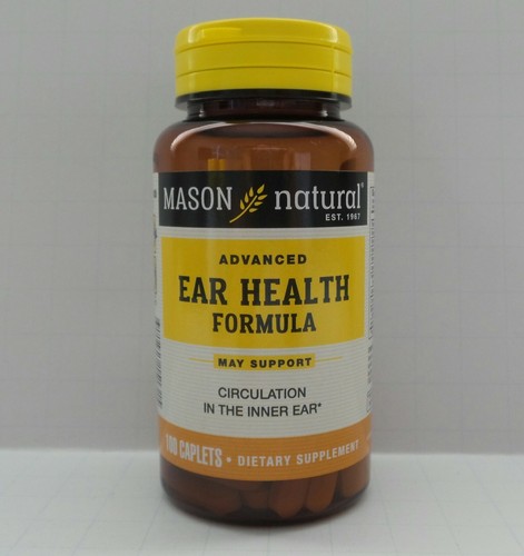 Mason Natural Ear Health Plus with B Vitamins Ringing Ears Relief 100 ...