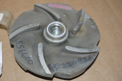 ITT Goulds 0122651.01 Pump Impeller 5-Vane 6" 556600 Hastelloy New | eBay