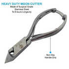 INGROWN TOE CLIPPER CUTTER NAIL LIFTER FILE PEDICURE PODIATRY TOOLS SET ...