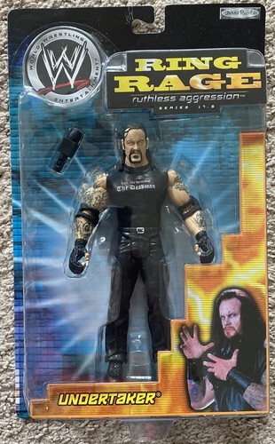 UNDERTAKER WWE Jakks Ring Rage Ruthless Aggression 17.5 Wrestling ...