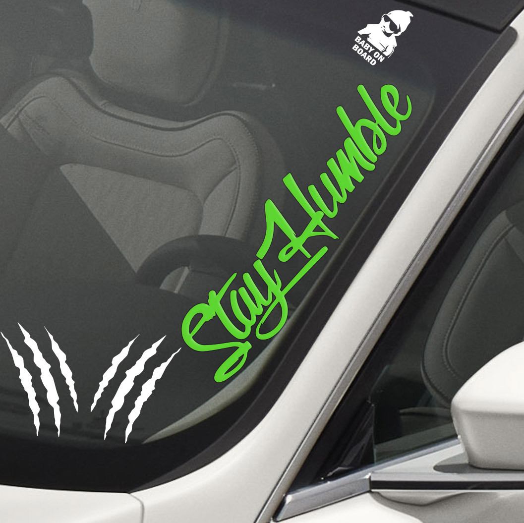 2 Funny Claw Monster Animal Hellcat Three Scratch Mark Sticker Decal | eBay