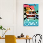 Travel Posters, Cassis - France Travel Poster, Retro, Vintage Poster | eBay