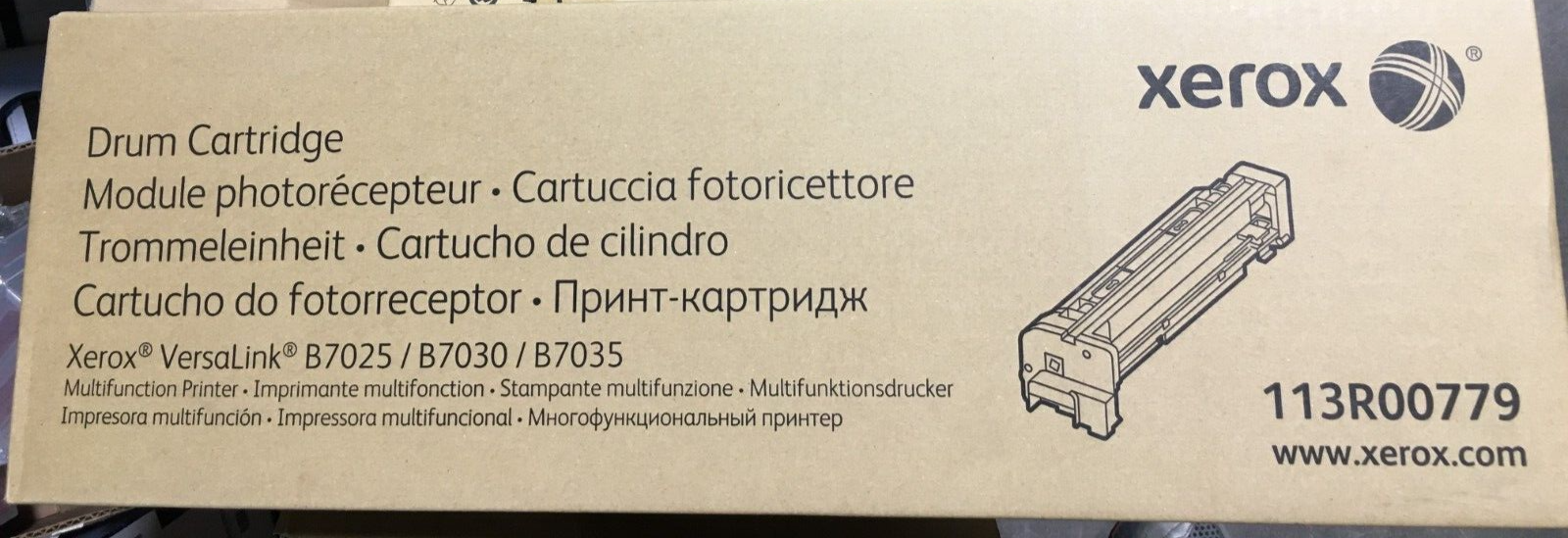 New Item Xerox Drum Cartridge 113r00779 VersaLink B7025/B7030/B7035 ...