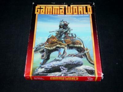 TSR 1986 : GAMMA WORLD Boxed Set - 3rd Edition #7010 (EX+) RPG Fantasy ...