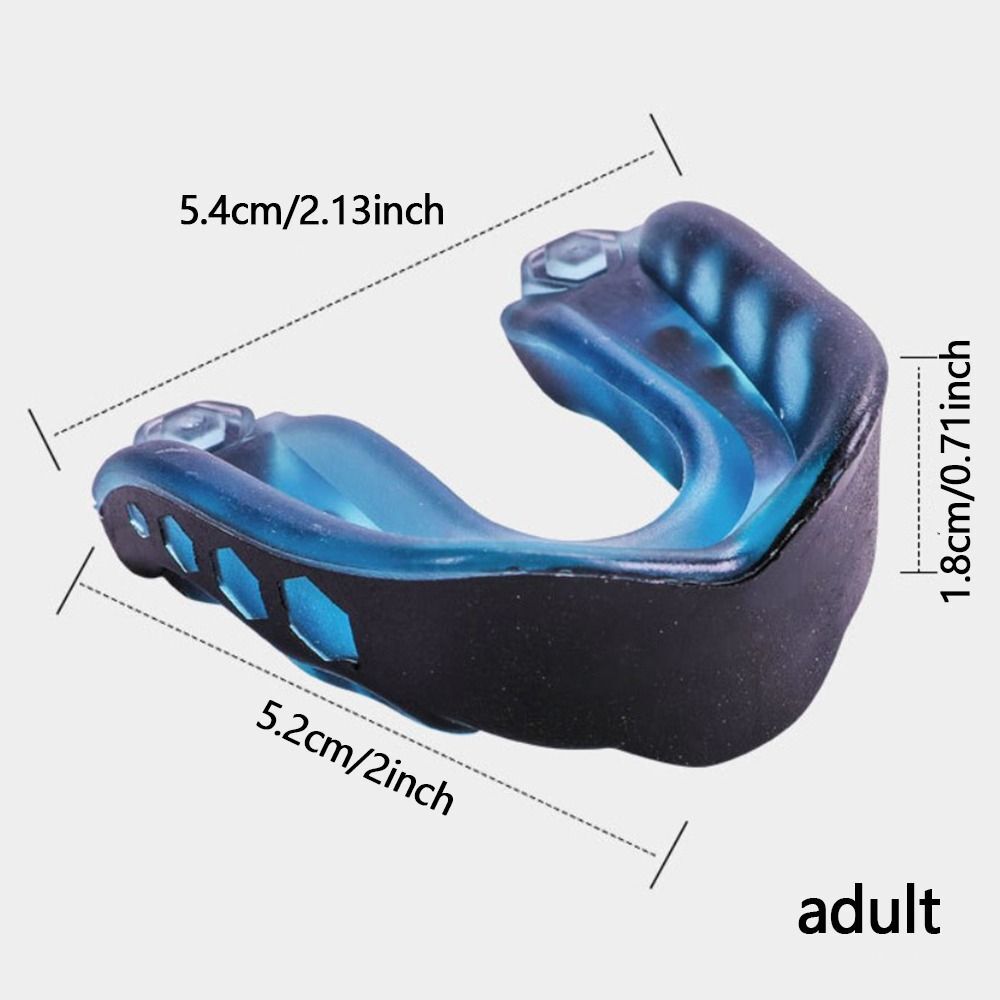 EVA Teeth Protector Adults Mouthguard Teeth Retainer Brace Sports Mouth ...