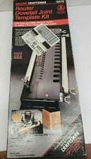 Craftsman Woodworking Router Dovetail Joint Template Kit Jig 315.25790 ...