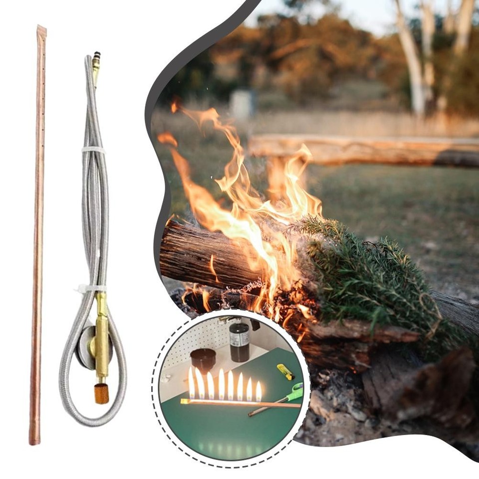 Hand-Held Charcoal Fire Igniter Spray For Outdoor BBQ Portable Fire ...