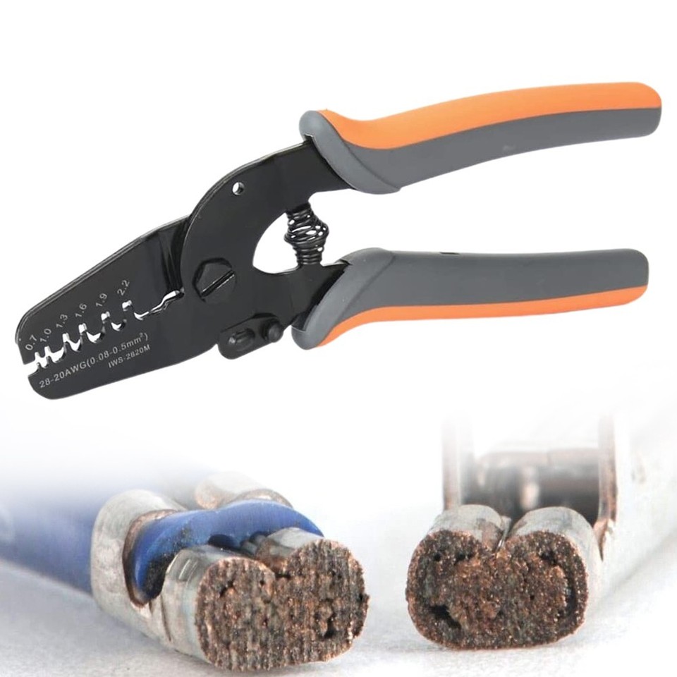 Compact and Ergonomic AWG2820 Crimping Tool for Excellent Crimp Results ...
