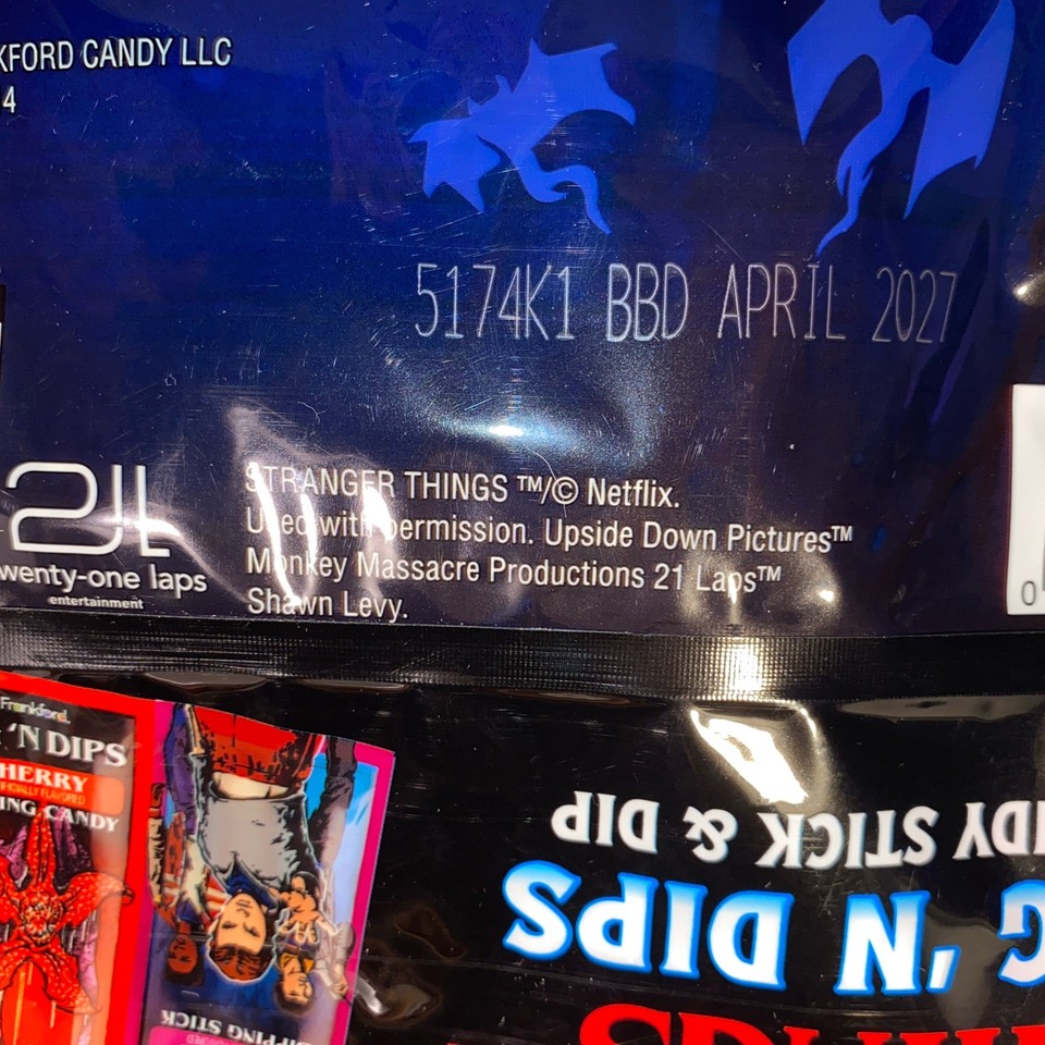 Stranger Things Candy Dig n' Dips 2 Packs Great Stocking Stuffer or ...