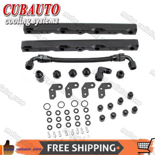 Aluminum Billet Fuel Rail Kits For GM Chevy LS3 6.0L 6.2L L92 L96 L99 ...