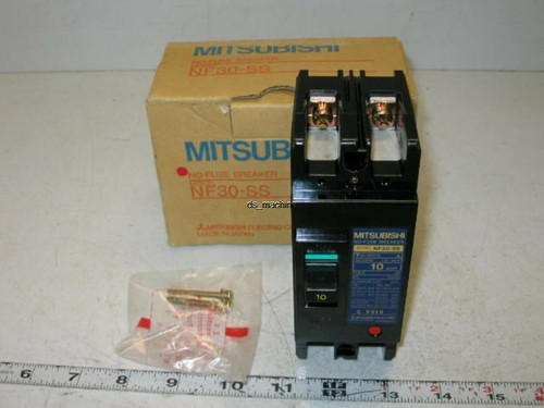 New Mitsubishi NF30-SS Circuit Breaker 30A 2 Pole | eBay