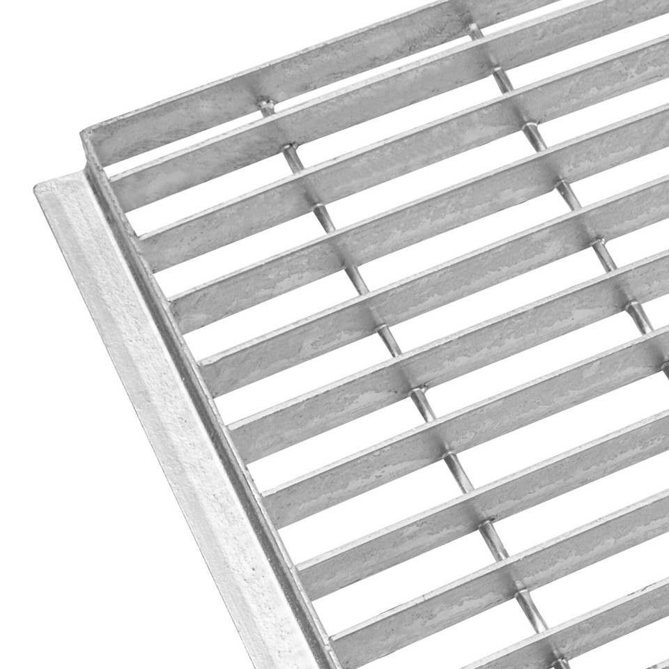 NEW Galvanized Steel Drain Grate & Frame , Drainage Grate Rectangular ...