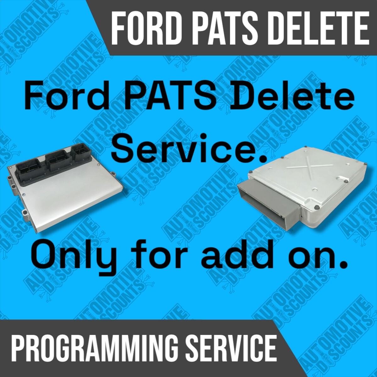 Ford Pats Delete Software
