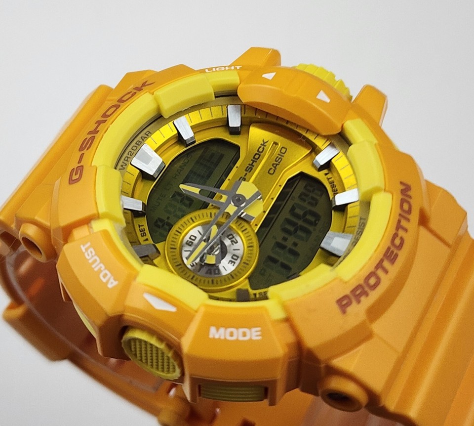 Men's ANALOG-DIGITAL Watch CASIO "G-Shock" (5398) GA-400A. Alarm ...