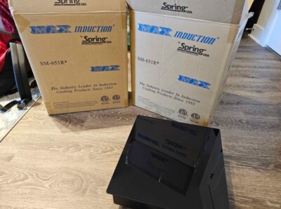 SPRING - USA SM-651R Induction Range Warmer Built-in / Drop-in 2 Units ...