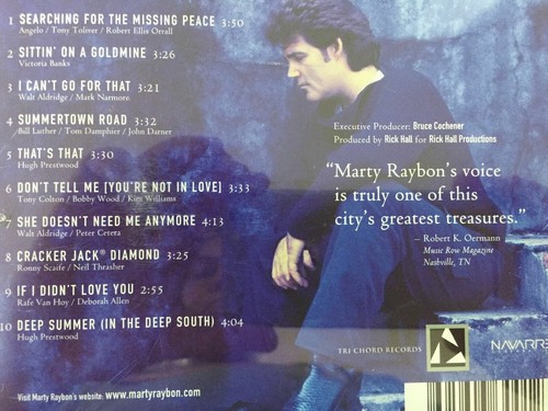 MARTY RAYBON CD NEW SEALED 2000 ALBUM FREE UK POST | eBay