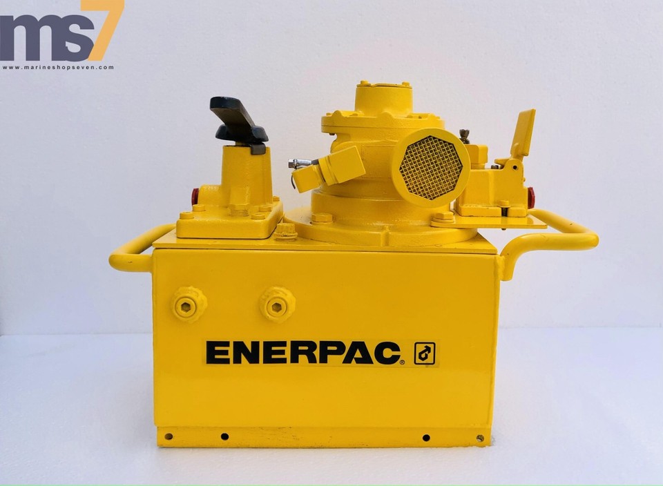 ENERPAC PAM9208N PNEUMATIC AIR HYDRAULIC PUMP/ POWER PACK 700 BAR ...