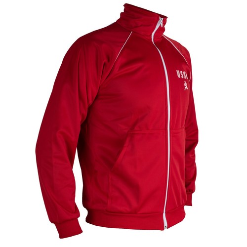 USSR Soviet Union CCCP Retro Outdoor Jacket Tracksuit Zipped Jumper | eBay