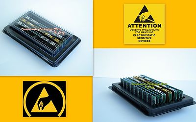 DDR RAM Memory Tray Case Holder fit Server Desktop or Laptop - Lot of 5 ...