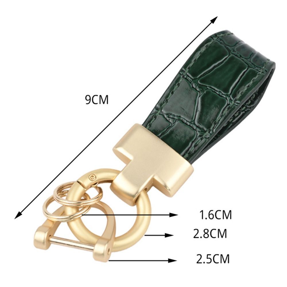 Heavy Duty Car Keychain PU Leather Key Ring Car Key Chains Men and ...