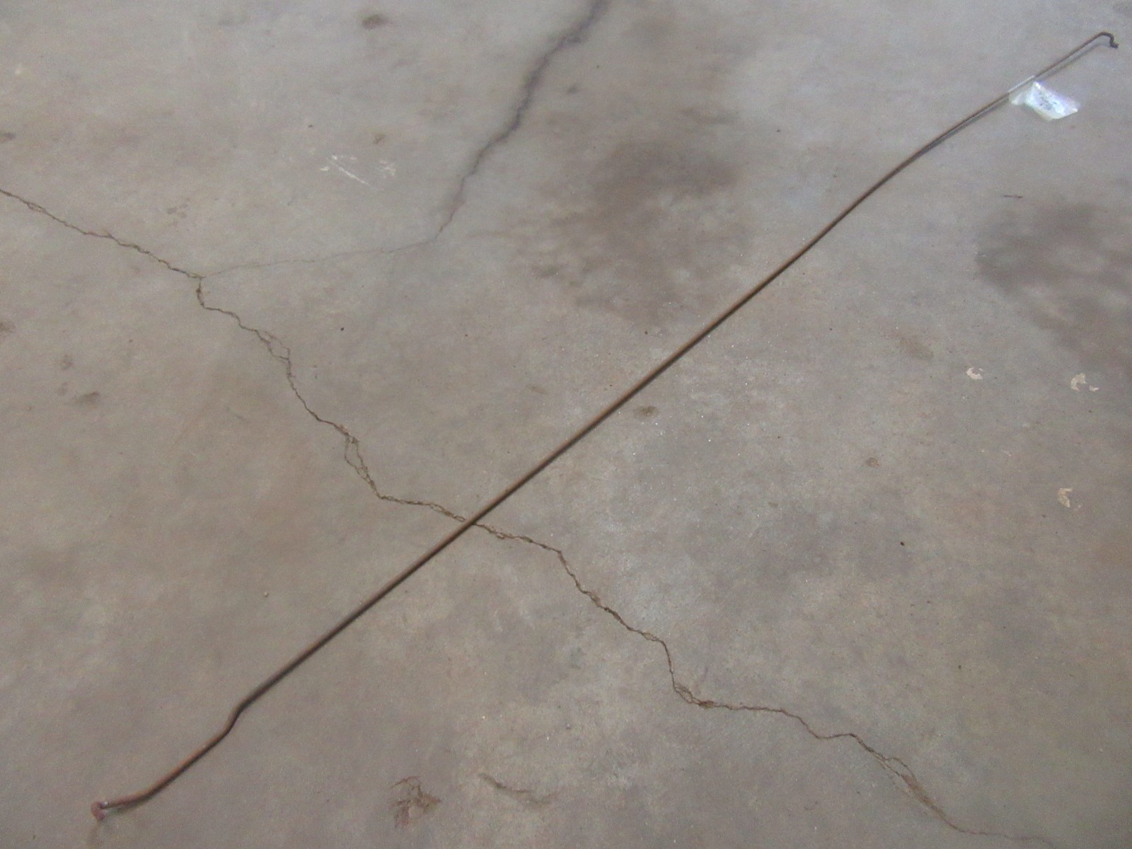 1949-52 Chevrolet Styleline front seat track linkage rod adjustment rat ...