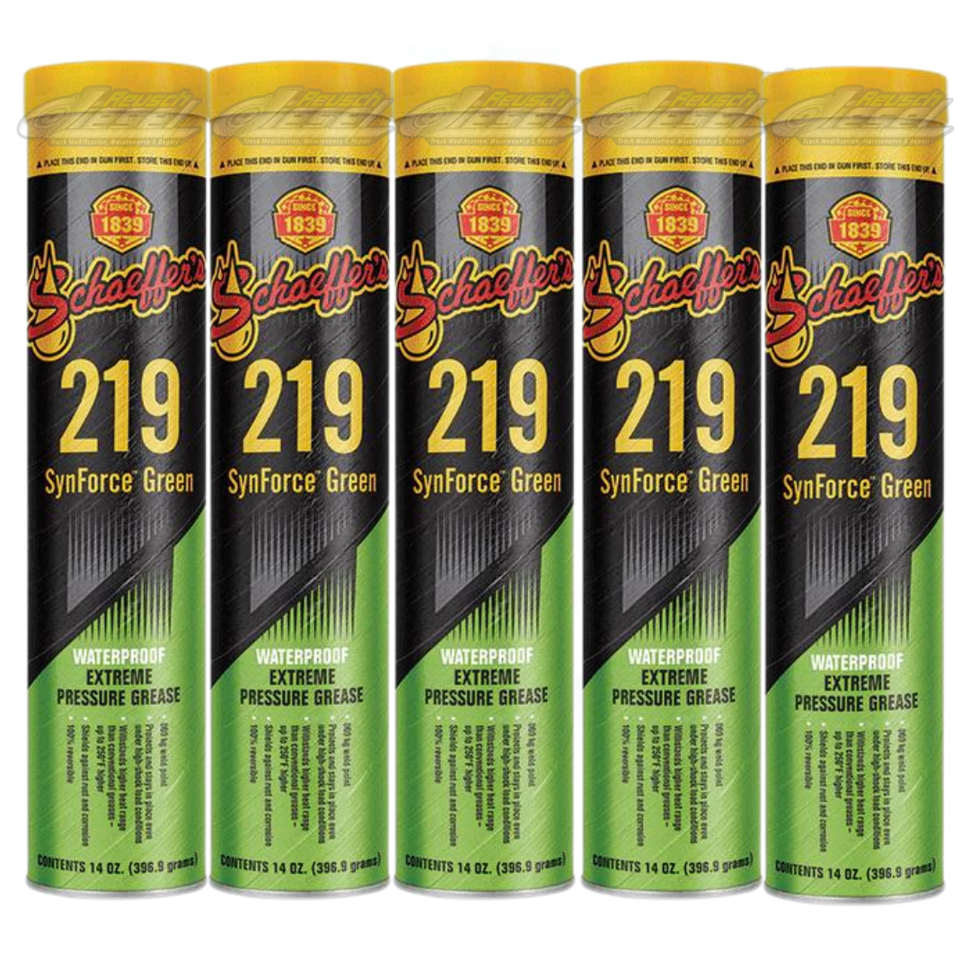 Schaeffer's Oil SynForce™ Green Waterproof Grease (5-14oz Tubes) #219 ...