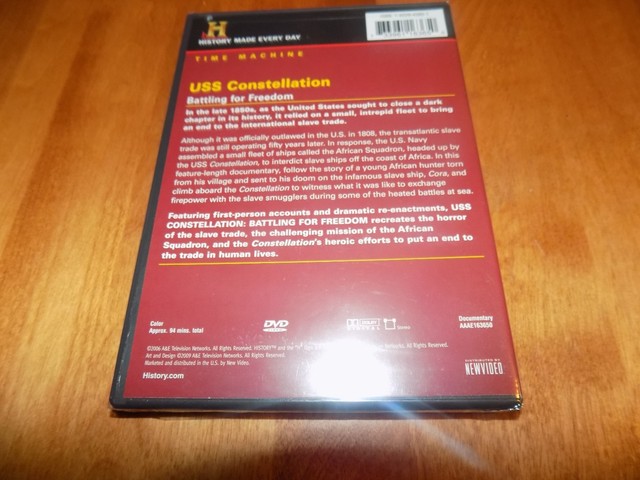 U.S.S. Constellation: Battling for Freedom (DVD, 2009) for sale online ...