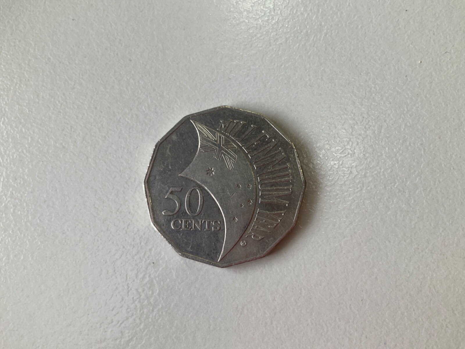 2000 50c Millennium Fifty Cent Coin - Lightly Circulated - This coin ...