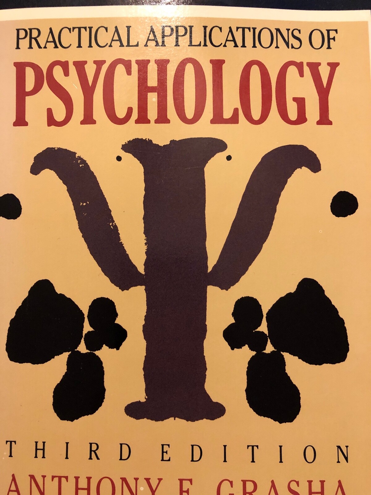 Practical Applications of Psychology by Anthony F. Grasha 9780316324243 ...