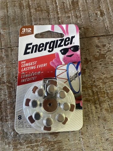 8-pack of Energizer hearing aid batteries size 312 New Small | eBay