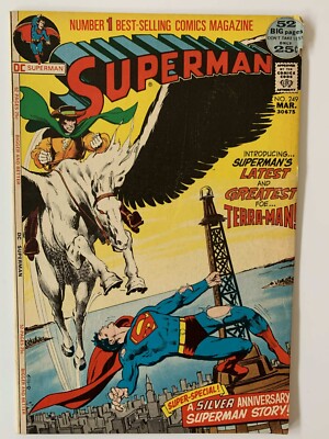 Superman #249 VG/FN (1972) | eBay