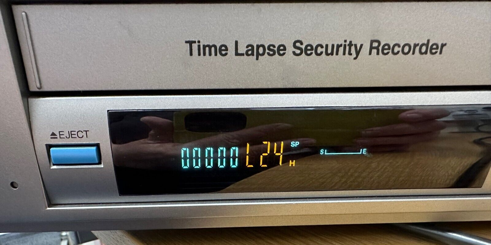 Mitsubishi CCTV Time Lapse Video Tape VHS Security Recorder Model HS-1024E (B) | eBay UK