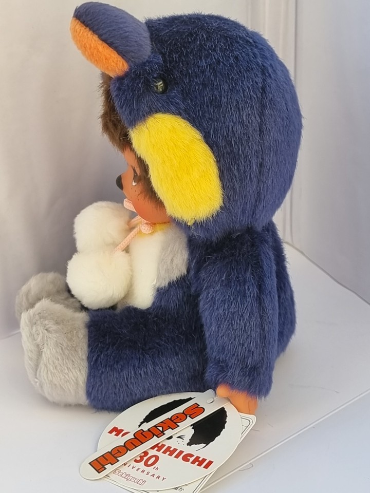 Monchhichi Animals Penguin Boy Sekiguchi Monchichi 20cm 8" Kiki Very ...