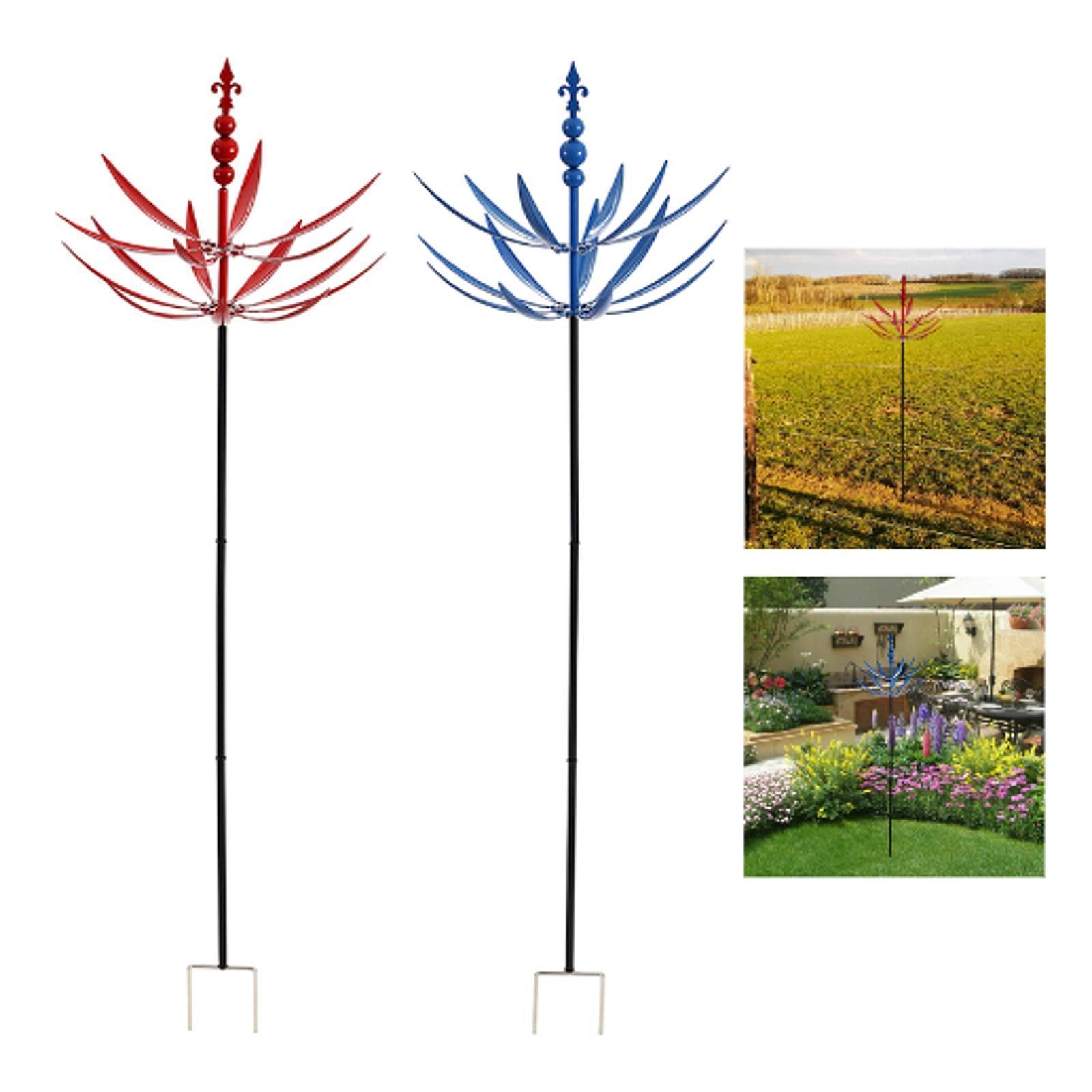 Garden Wind Outdoor Decor Yard Windmill with Stake | eBay UK