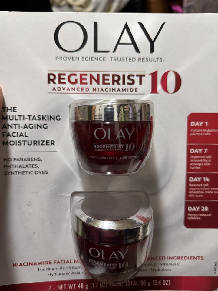 Olay Regenerist 10 Advanced Niacinamide Facial Moisturizer 1.7oz ...
