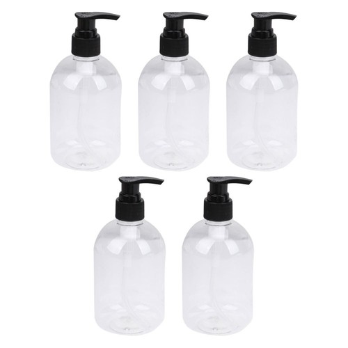 5PCS empty shampoo container empty spray bottle 350ml Shower Gel ...