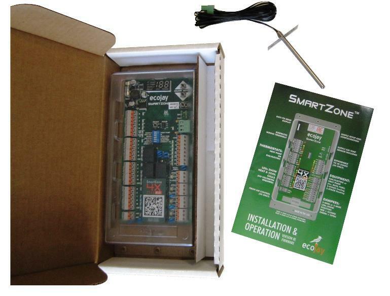 SmartZone-4X Control :4 zone controller KIT w/Temp sensor - Universal ...