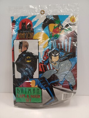Rubie's BATMAN & Robin ANIMATED CAPE & MASK Children's Halloween ...