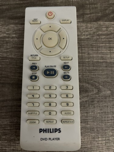 Philips DVD Player Remote Control RC-2020 Works | eBay