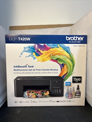 Brother DCP-T420W Multifunction Colored Wireless Inkjet | eBay