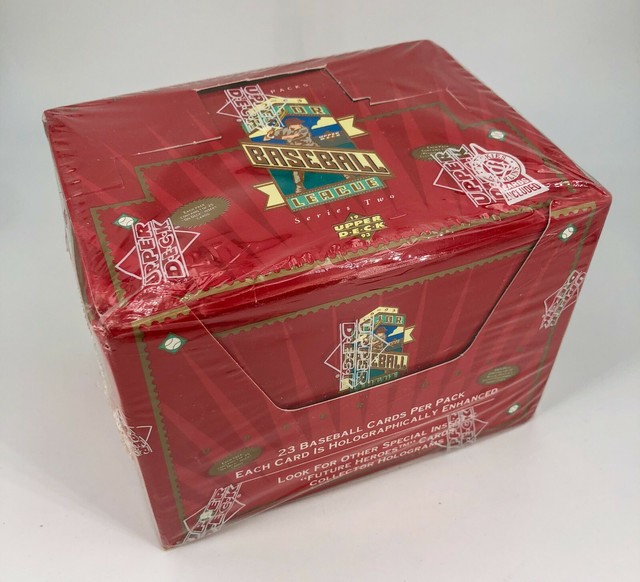 - 1993 Upper Deck Series 2 Baseball Red Jumbo Factory Boxes Jeter for ...
