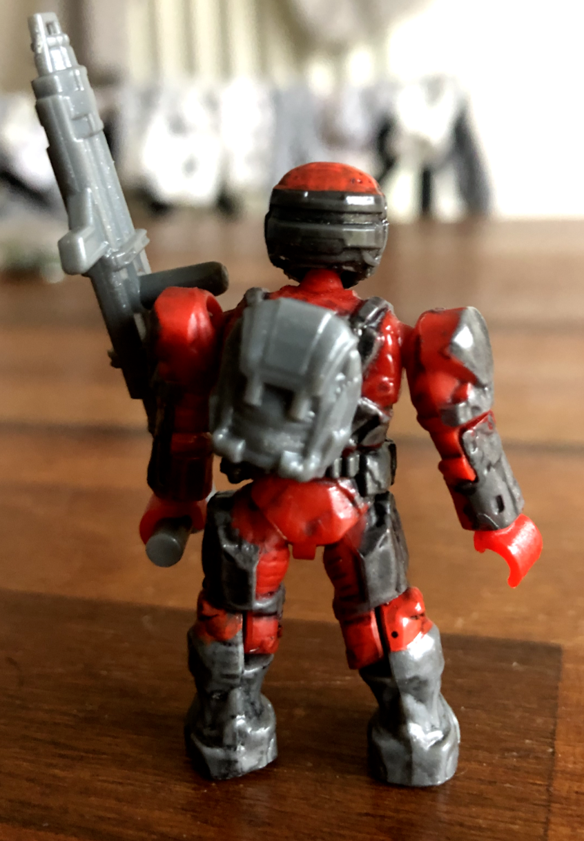 Halo Mega Bloks SERIES 1 - RED MARINE w/ Rocket Launcher | eBay UK