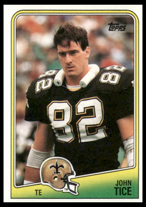 1988 Topps #59 John Tice New Orleans Saints Football Card | eBay