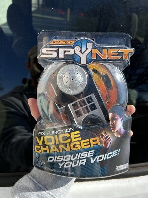 SPYNET Voice Changer Real Tech Six Function Disguise Voice 2010 Jakks ...