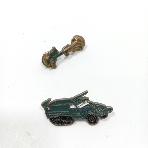 Green Half Track Tank Lapel Hat Pin Soldier's Memorial Helmet Rifle ...